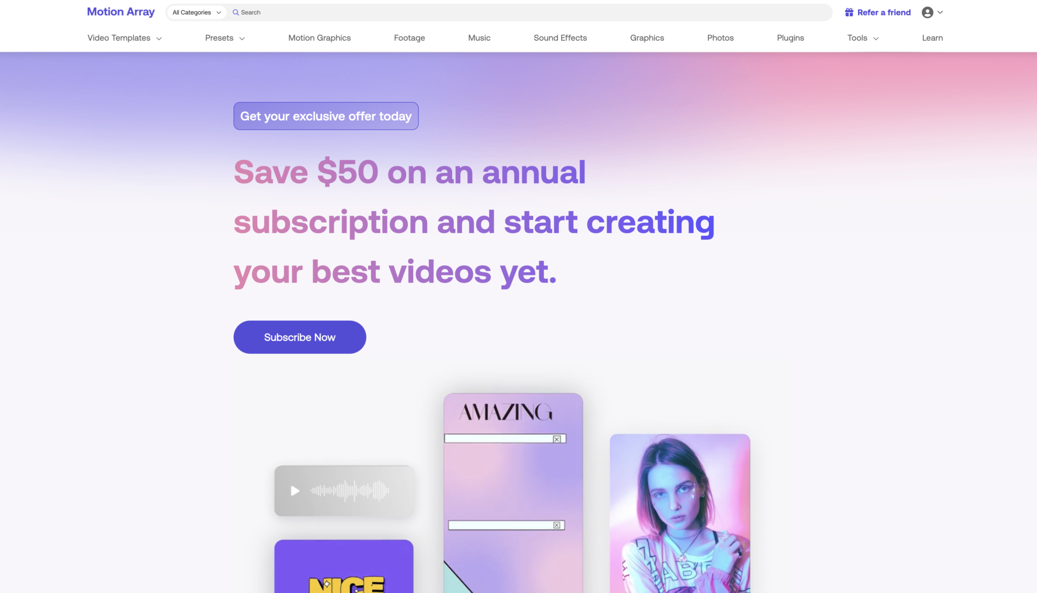 Envato ElementsとMotion Arrayを徹底比較 | 久保直之