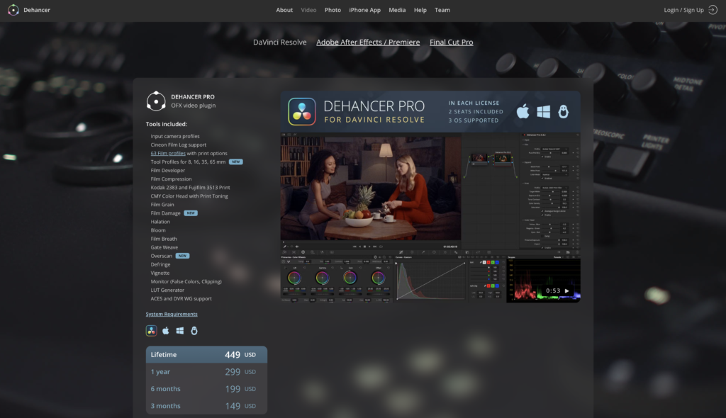 Dehancer Proとは｜特徴・料金・使い方を解説 | 久保直之